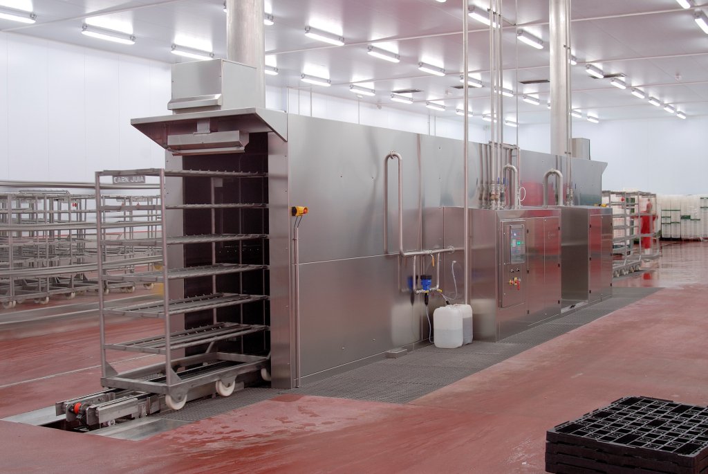 Industrial Rack Washer Machine | Mimasa washing technologies